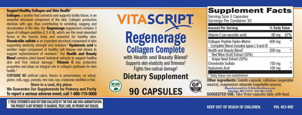 VitaScriptRx RegenerAge | e-NutritionStore.com